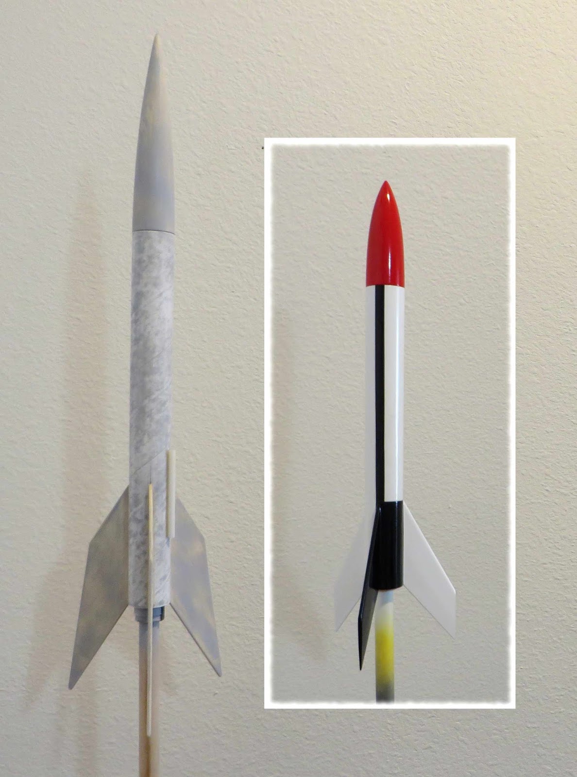 Model Rocket Building: Centuri Astro 1, Build, Part 6, Fin Primer and ...