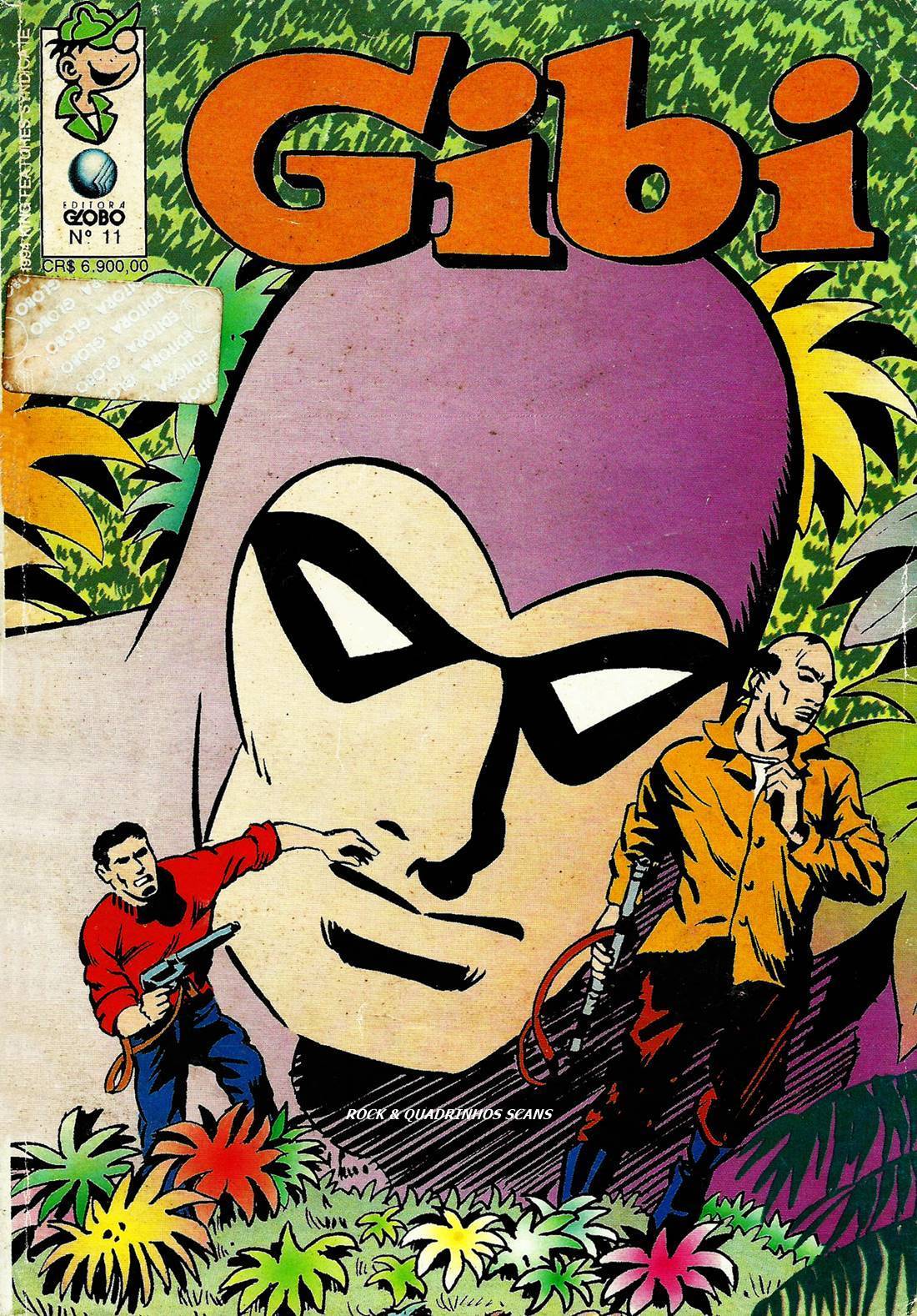 ROCK & QUADRINHOS SCANS: GIBI 11(ED.GLOBO)-ABRIL DE 1994