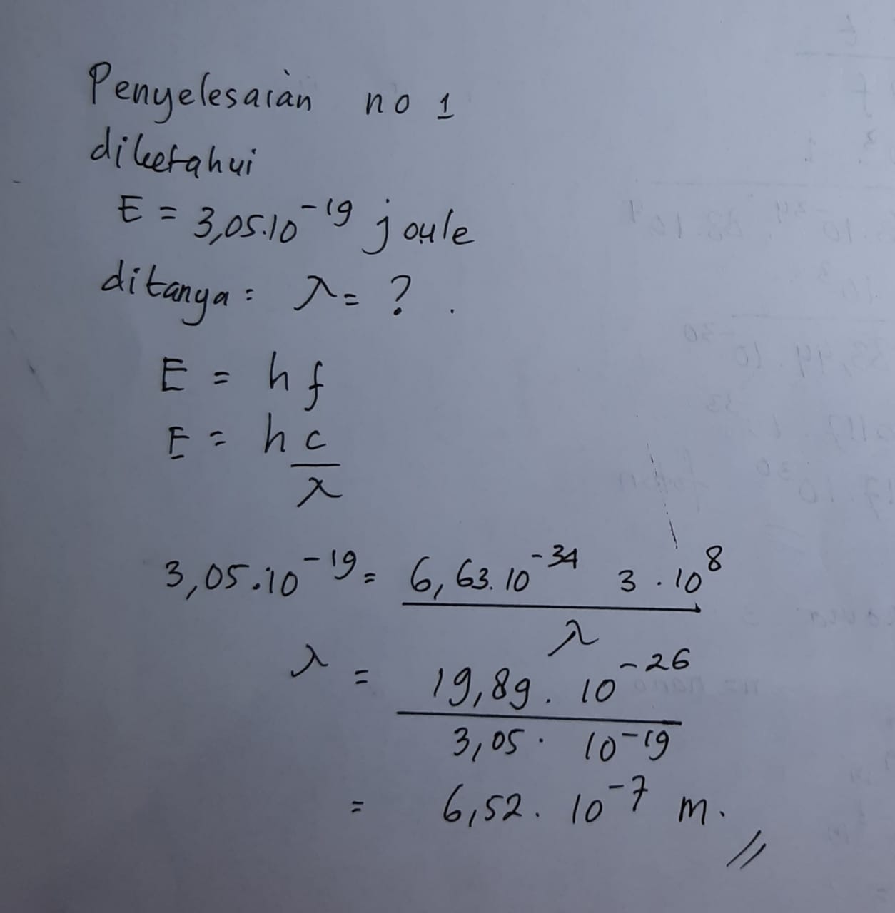 Konsep dan Fenomena Kuantum : Pengertian, Rumus dan contoh Soal ...
