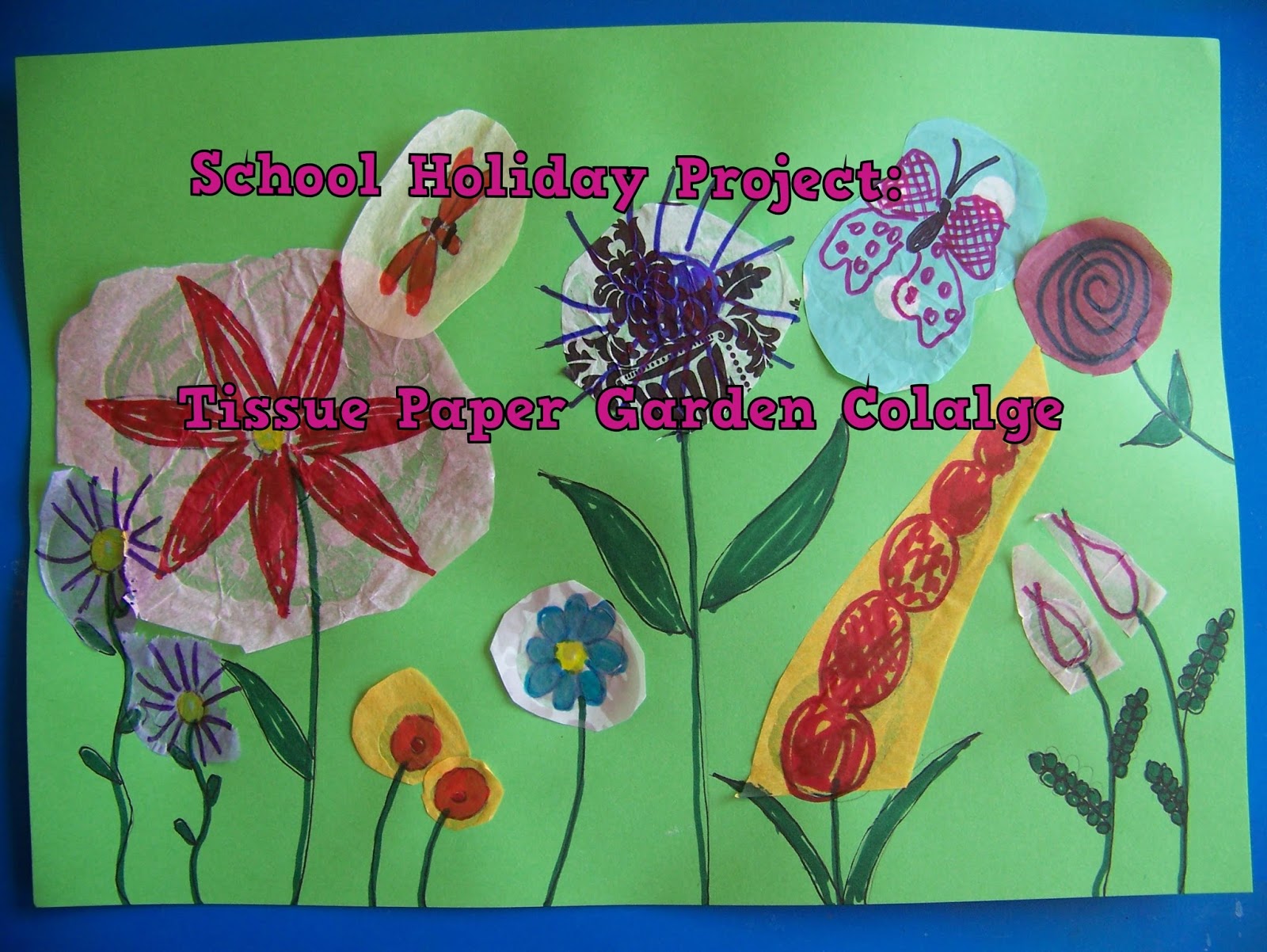 A Pretty Talent Blog: School Holiday Project 45: Making A Tissue Paper ...