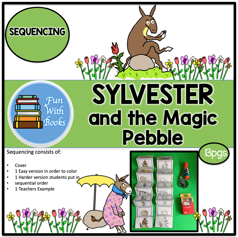 SYLVESTER AND THE MAGIC PEBBLE SEQUENCING ~ Book Units by Lynn