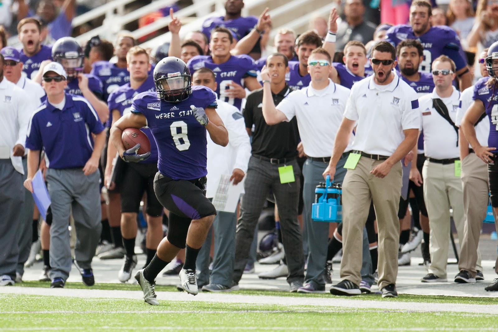 BRIANA SCROGGINS: Weber State Football