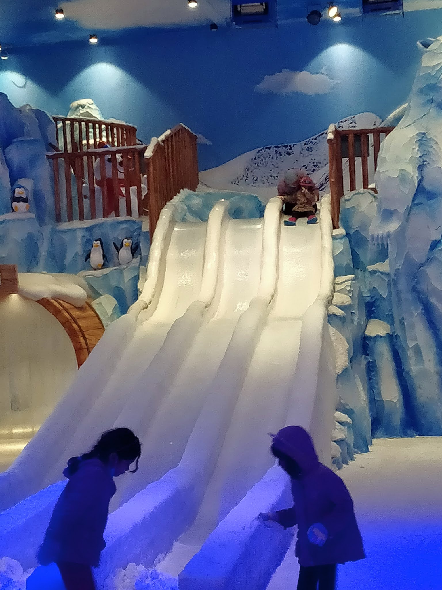 Bestnya Main Salji di Snow Walk iCity | Dorsett Pink