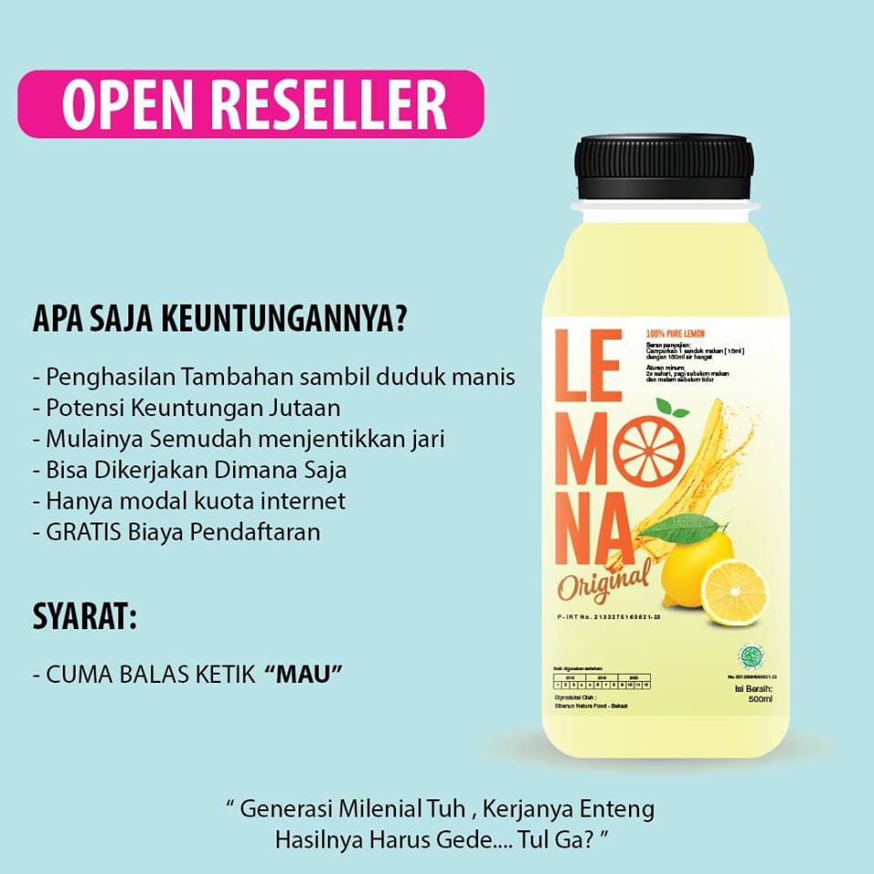Jual Lemona Original: 4+ Astounding Gallery Of Jual Air Lemon Murni Concept