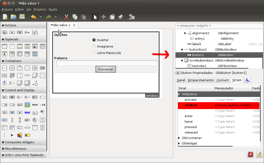 Source Code: Radio Buttons com Glade e PyGObject