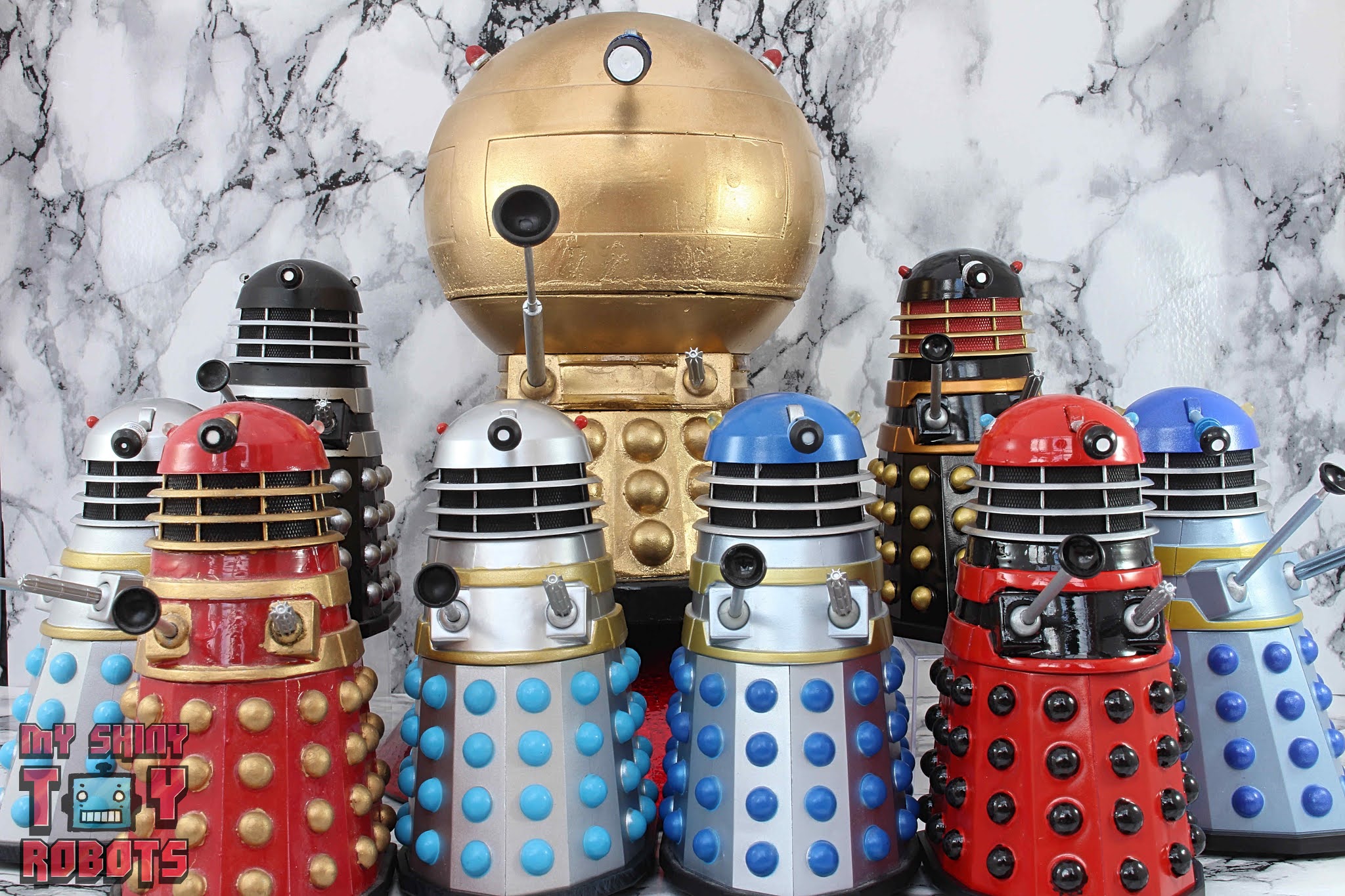 My Shiny Toy Robots: Custom Figure: TV21 Comics Black Dalek (Second ...