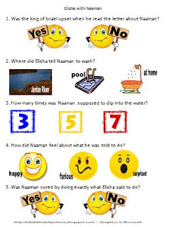 Elisha & Naaman | Bible Fun For Kids