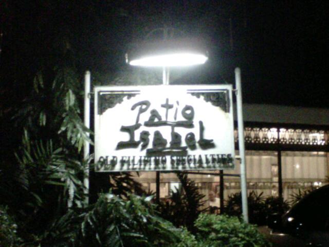 The Exaggerated Zeal: Patio Isabel, Old Banilad Road, Cebu City