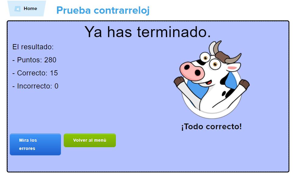 Tablas de Multiplicar