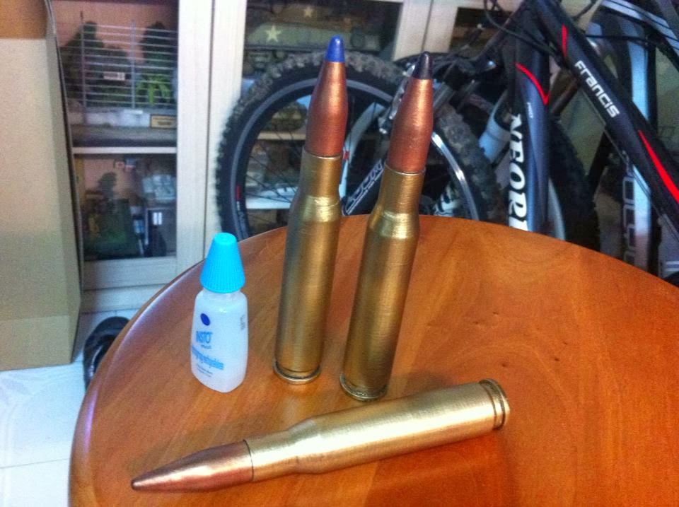 Kitter's Scale Models: 1/1 BMG 0.50 Cal Heavy Rounds