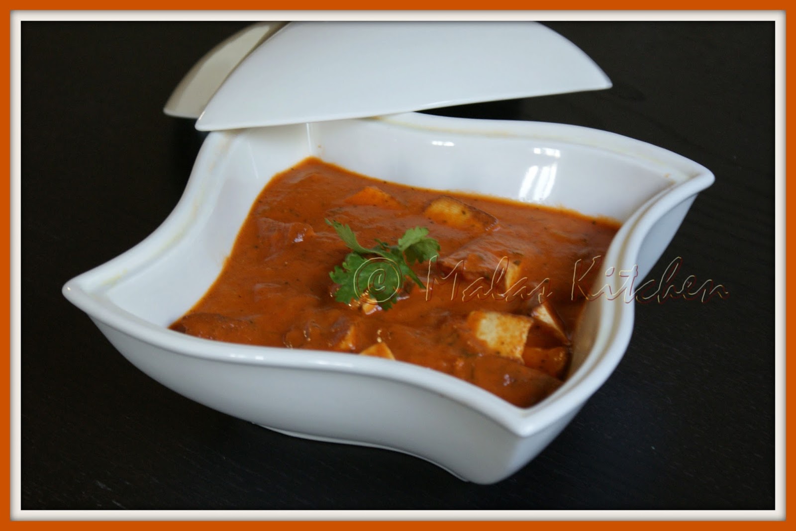 Panner Makhani - Malas-Kitchen