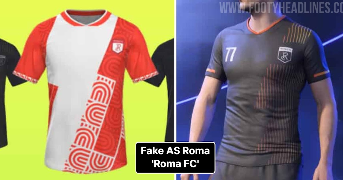 Roma Fc Fifa 22 - All Fifa 22 Serie A Fake Team Kits Logos Juventus As ...