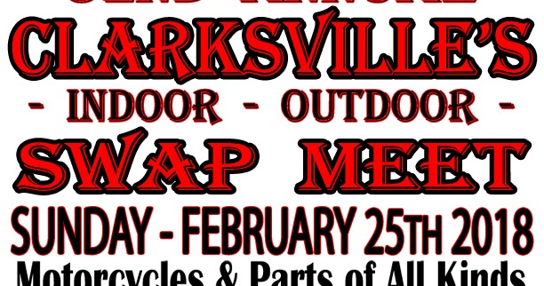 Ghost Riders Leather Newsletter: Clarksville, TN Motorcycle Swap Meet