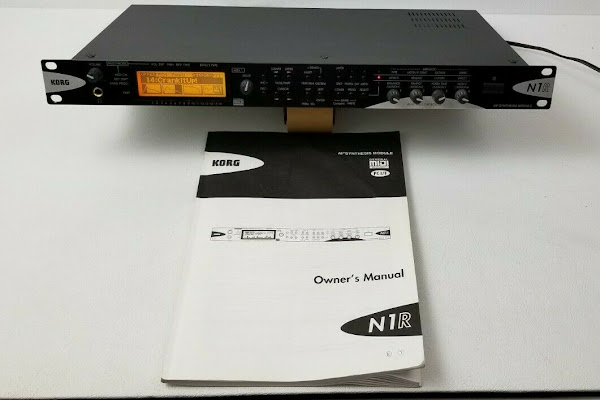 MATRIXSYNTH: Korg N1R Rack Mount Synthesizer SN 001416