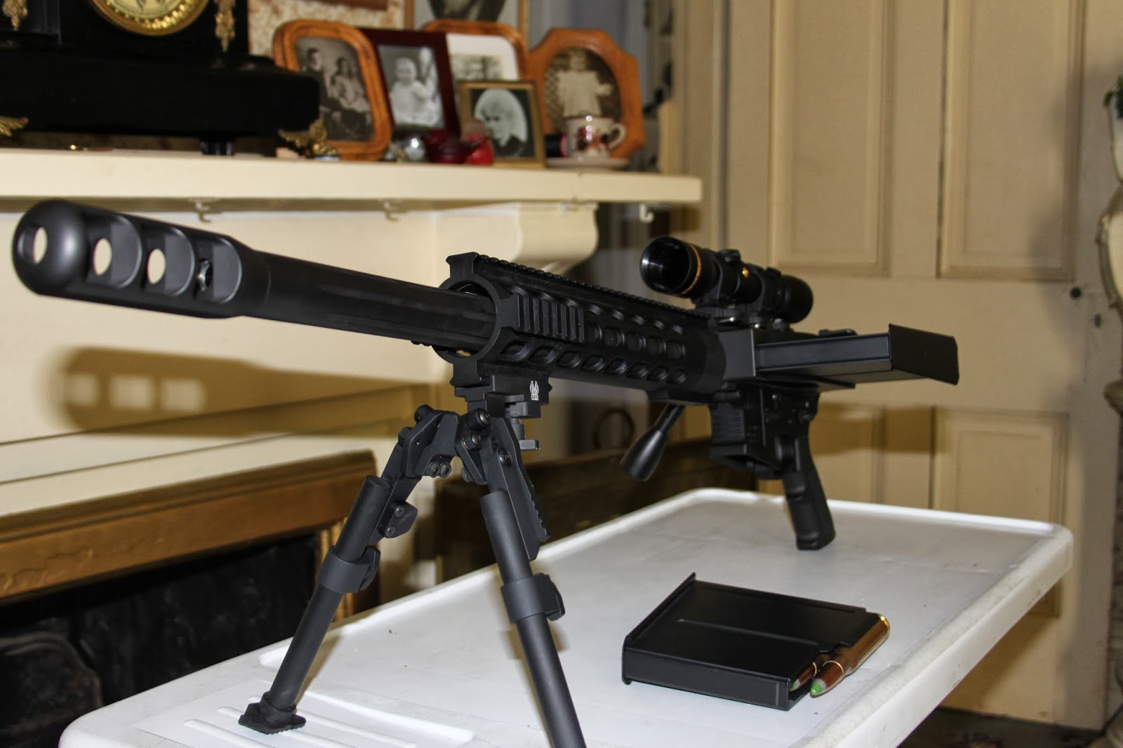 Armed and Safe: Please welcome to the arms room: The .50 BMG magazine ...