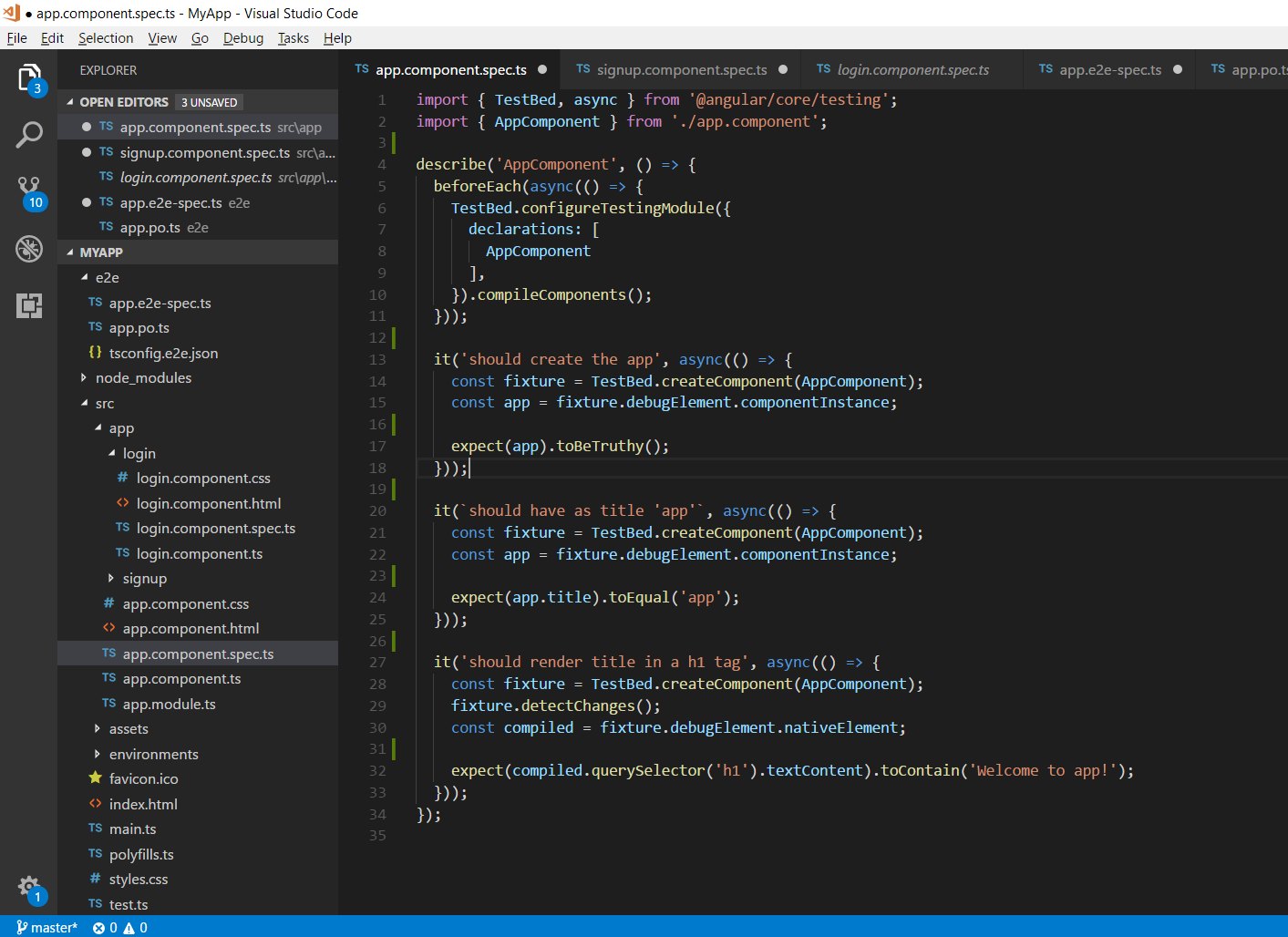Angular 5 Setup Guide For Development And Unit Test Environments