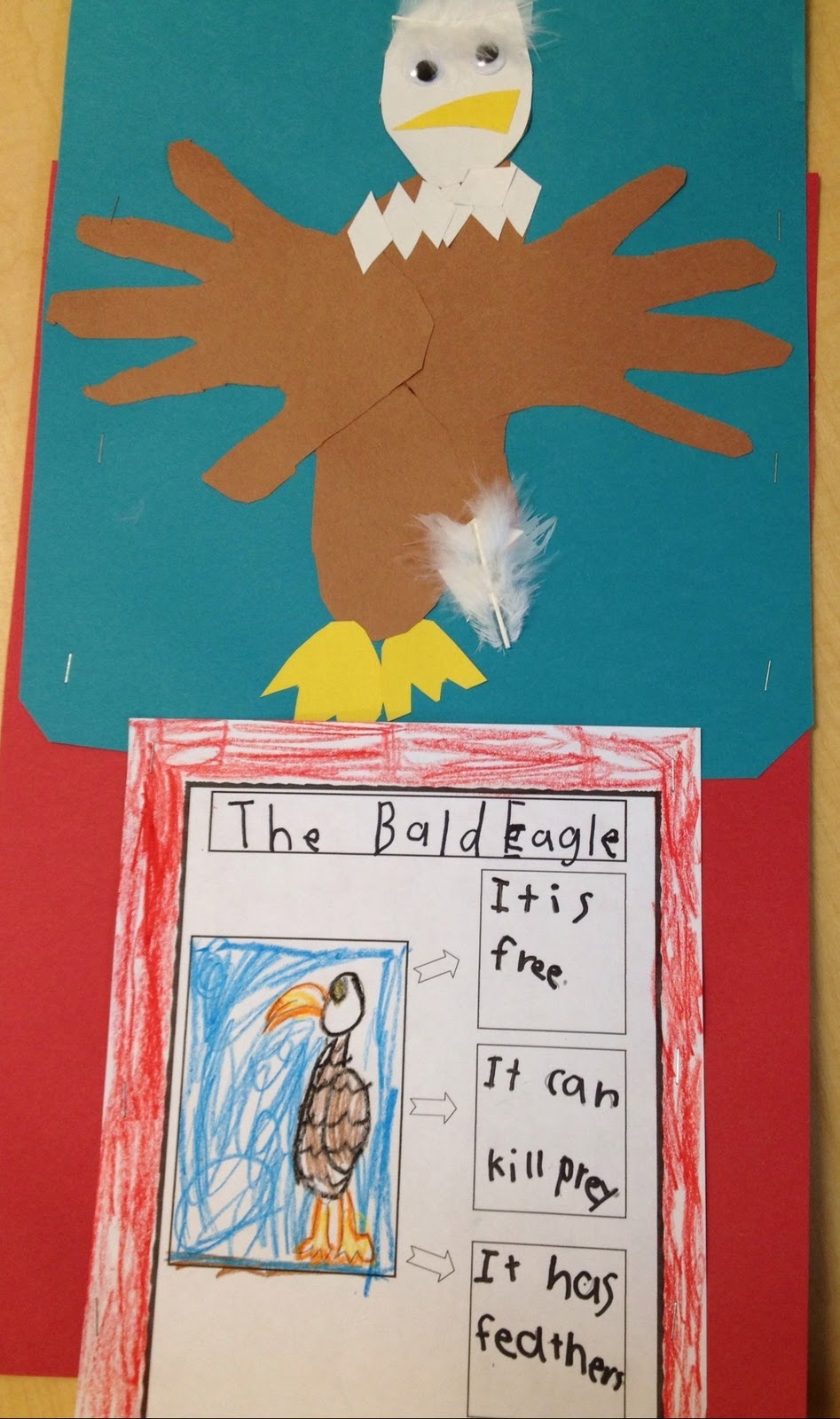 My First Grade Backpack: The Bald Eagle
