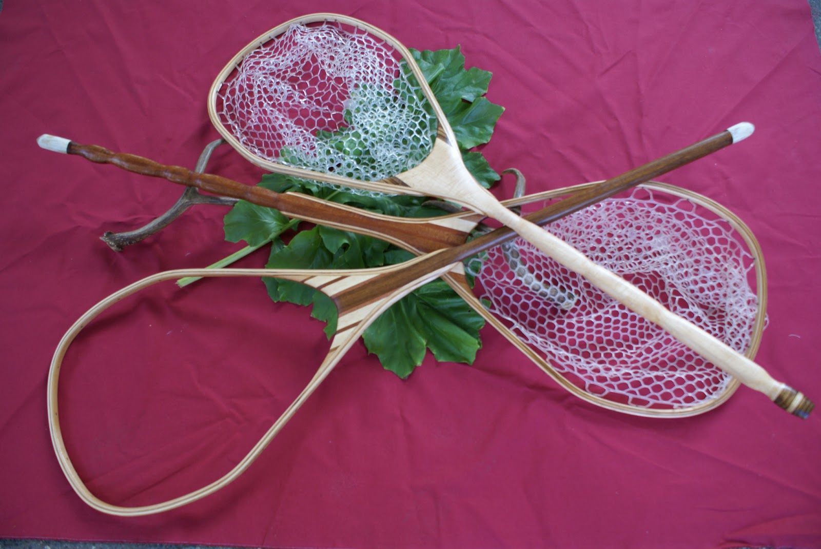 Rogue Wood Works: Steelhead guide nets.