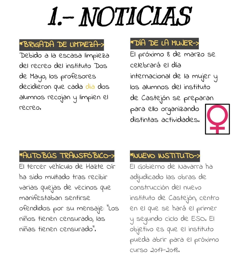 La actualidad del aula | CASTEBLOG