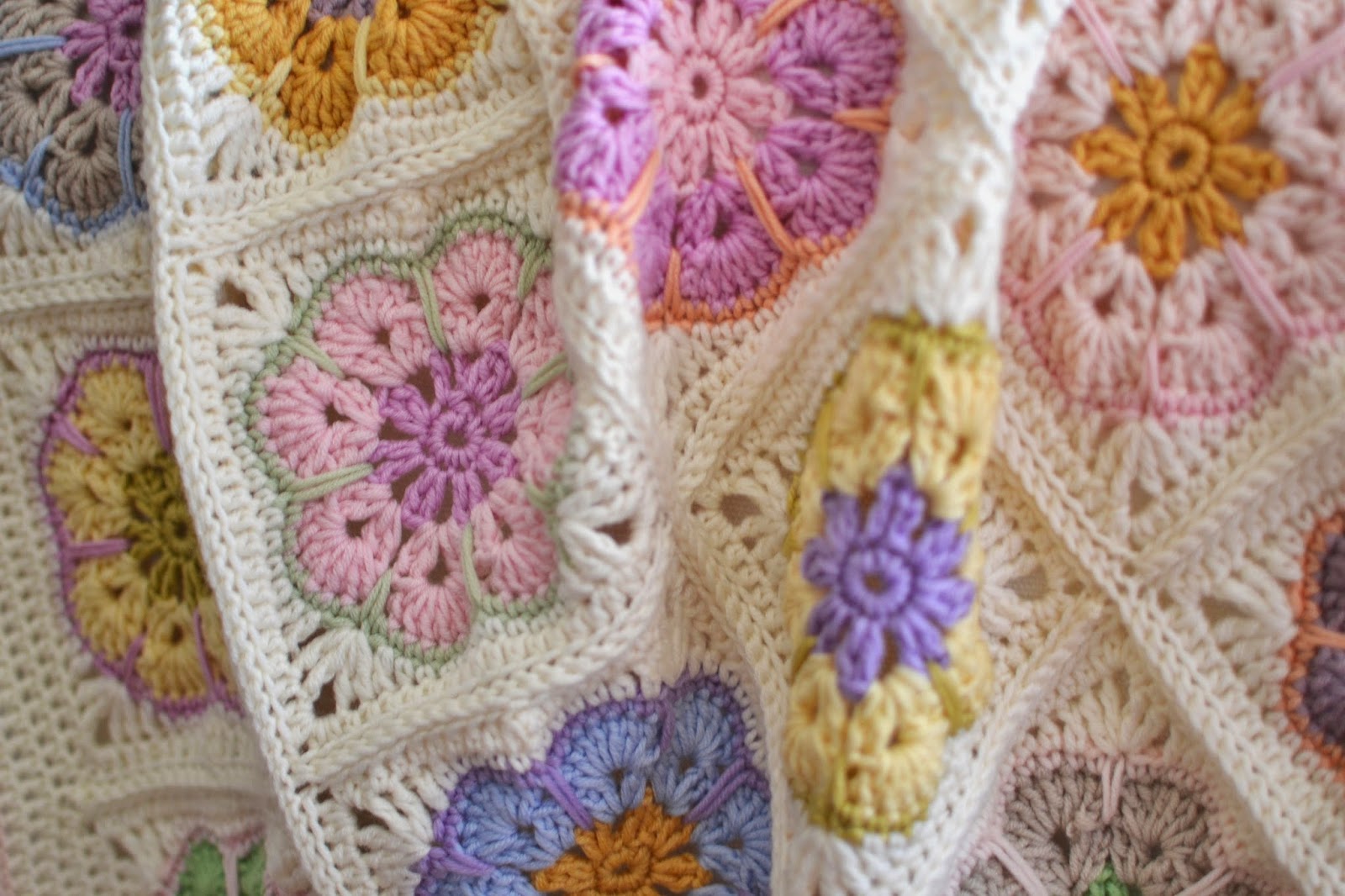 Dover & Madden: African Flowers on a Dull Grey Day......