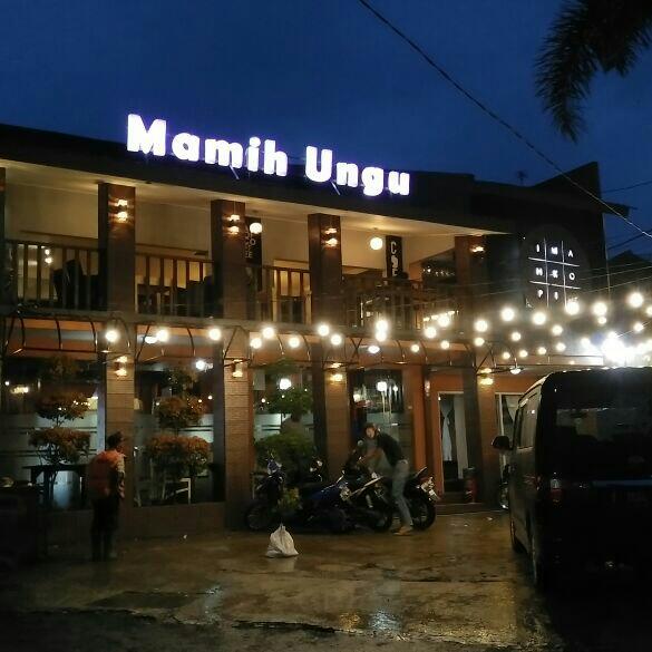 SEJARAH SINGKAT MAMIH UNGU ~ Mamih Ungu Resto & Cafe