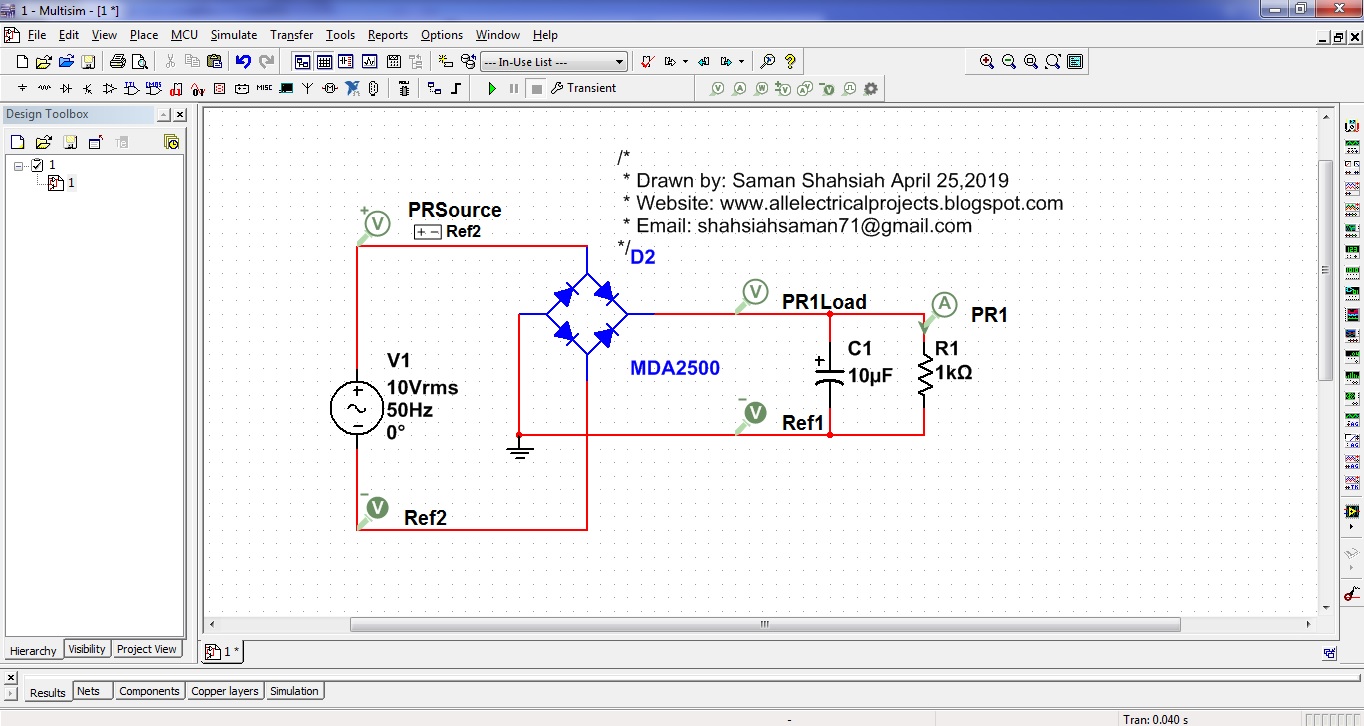 Single phase full-wave diode rectifiers