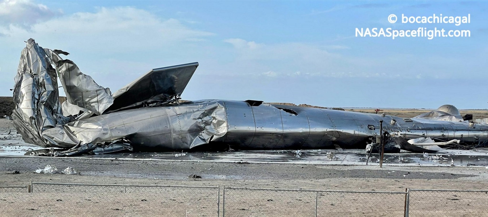 The Silicon Graybeard: And the SN10 Clean Up Begins