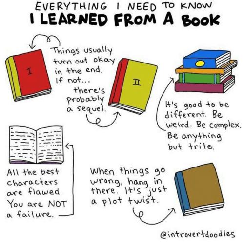 Vraie fiction: Wisdom I learned from books