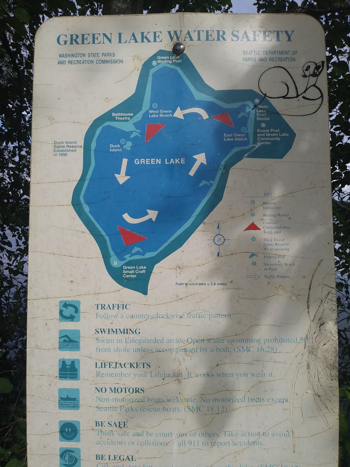 My Seattle Parks Diary: A Shower at Green Lake