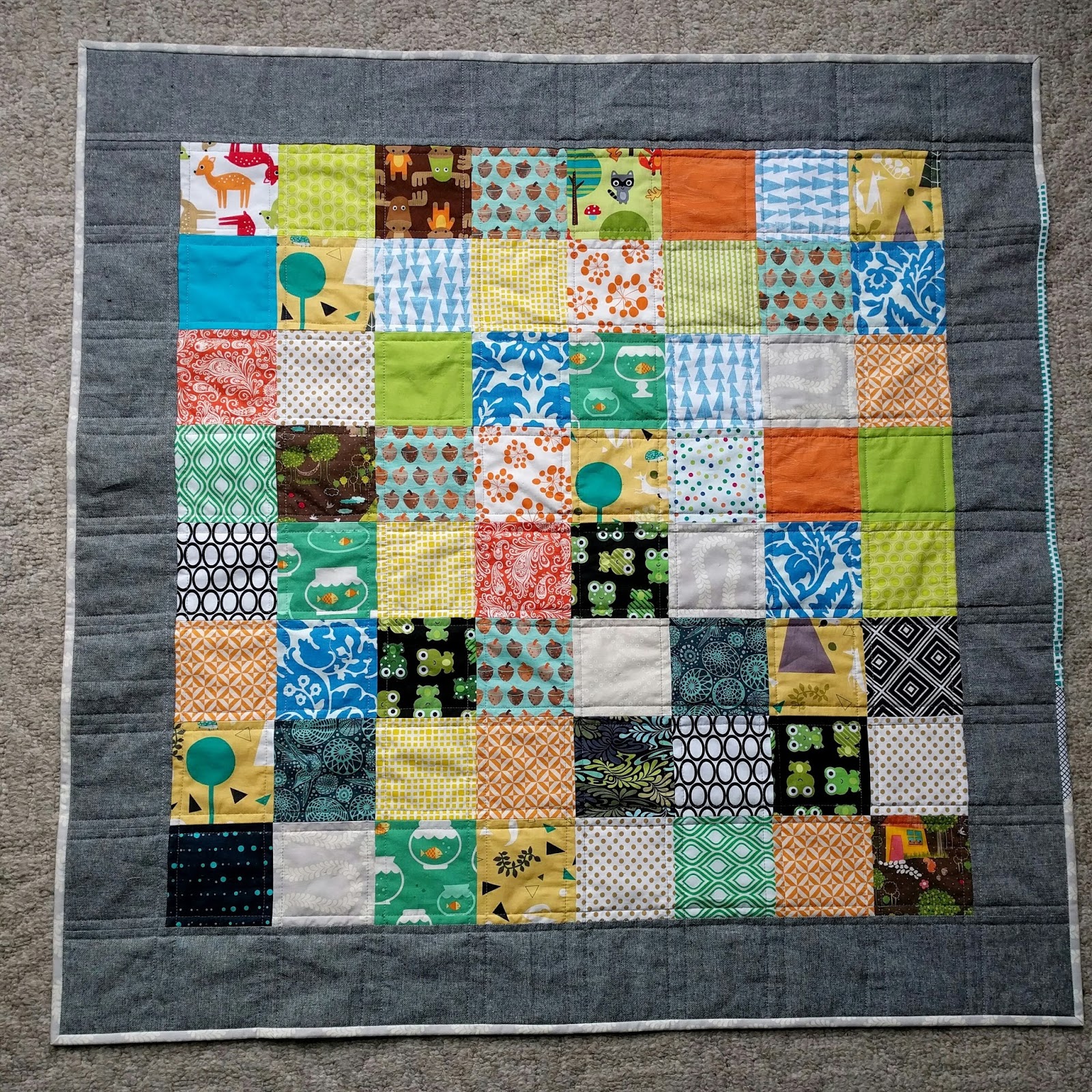 Patchwork Baby Quilt