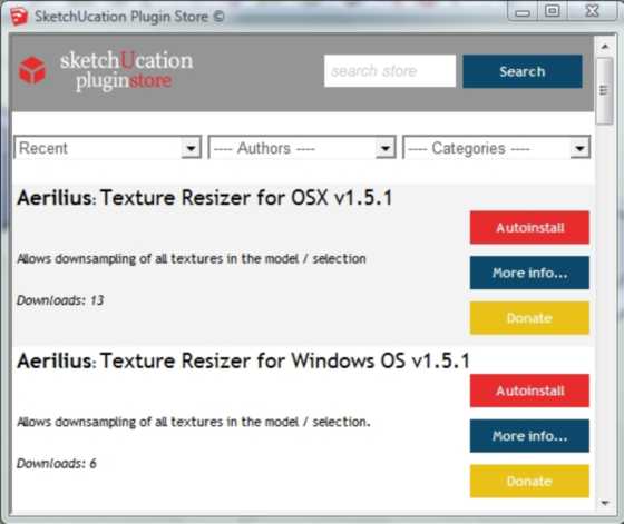 Formation SketchUp - PARLER EN 3D: Gérer les plugins SketchUp avec ...