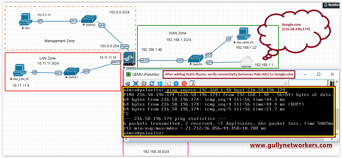 HackingDNA: Palo Alto - Configure Static Route & NAT HackingDNA: Palo Alto - Configure Static Route & NAT