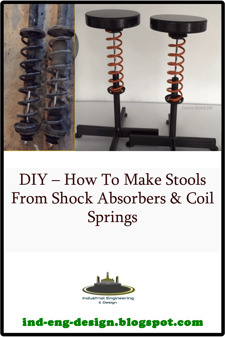 DIY – How To Make Stools From Shock Absorbers & Coil Springs | MagOne 2016