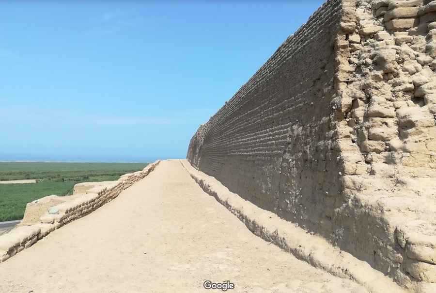 Fortaleza de Paramonga en Pativilca