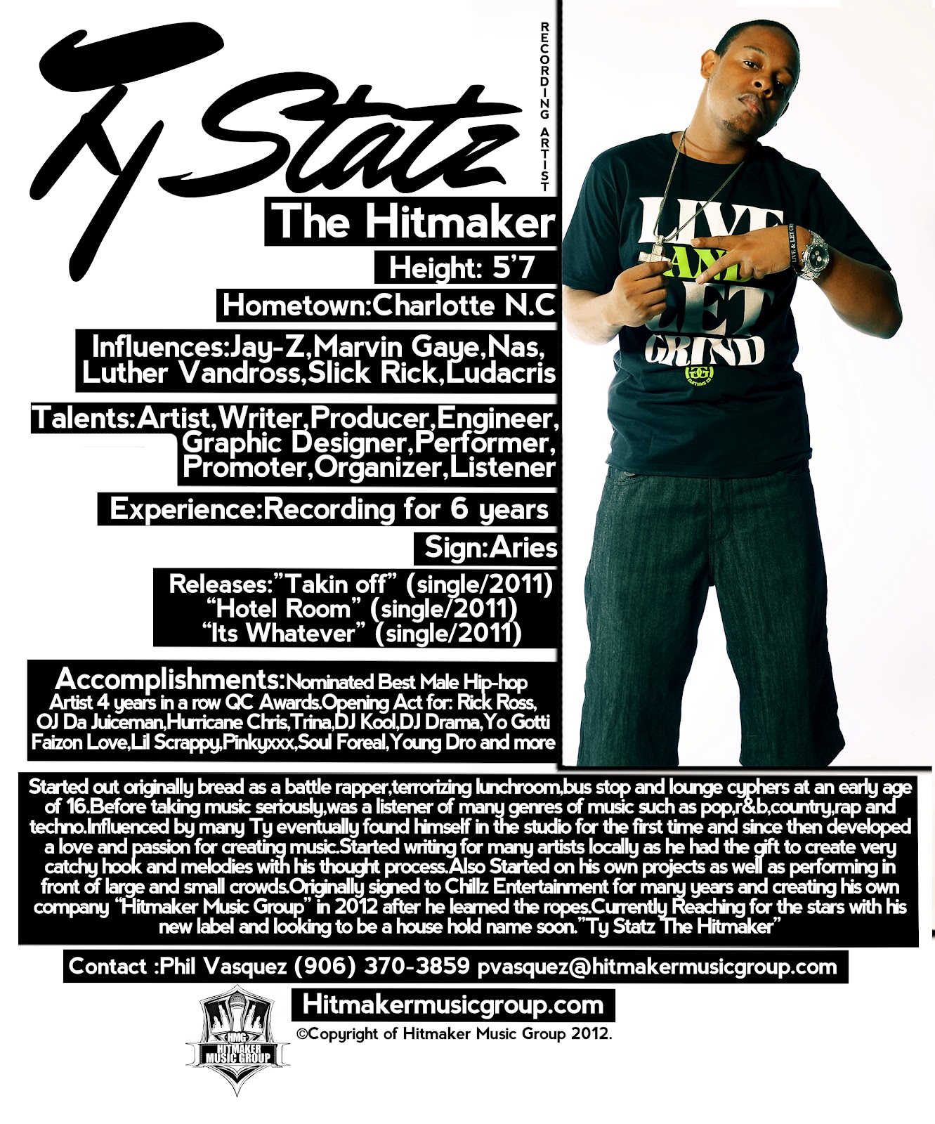 Ty Statz The Hitmaker