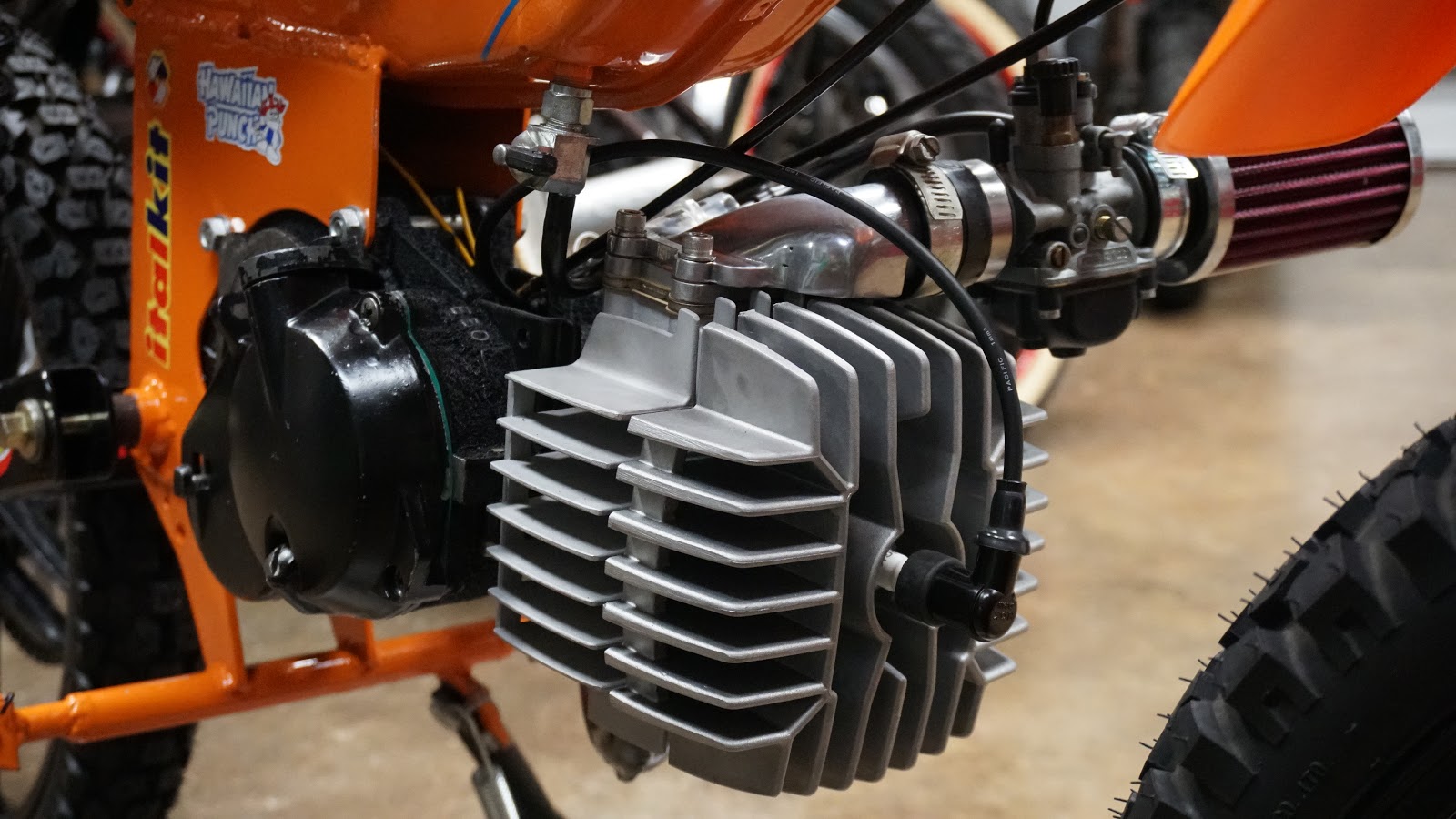 Moped Luau: Puch Tomos Motocross Build - Photo Shoot