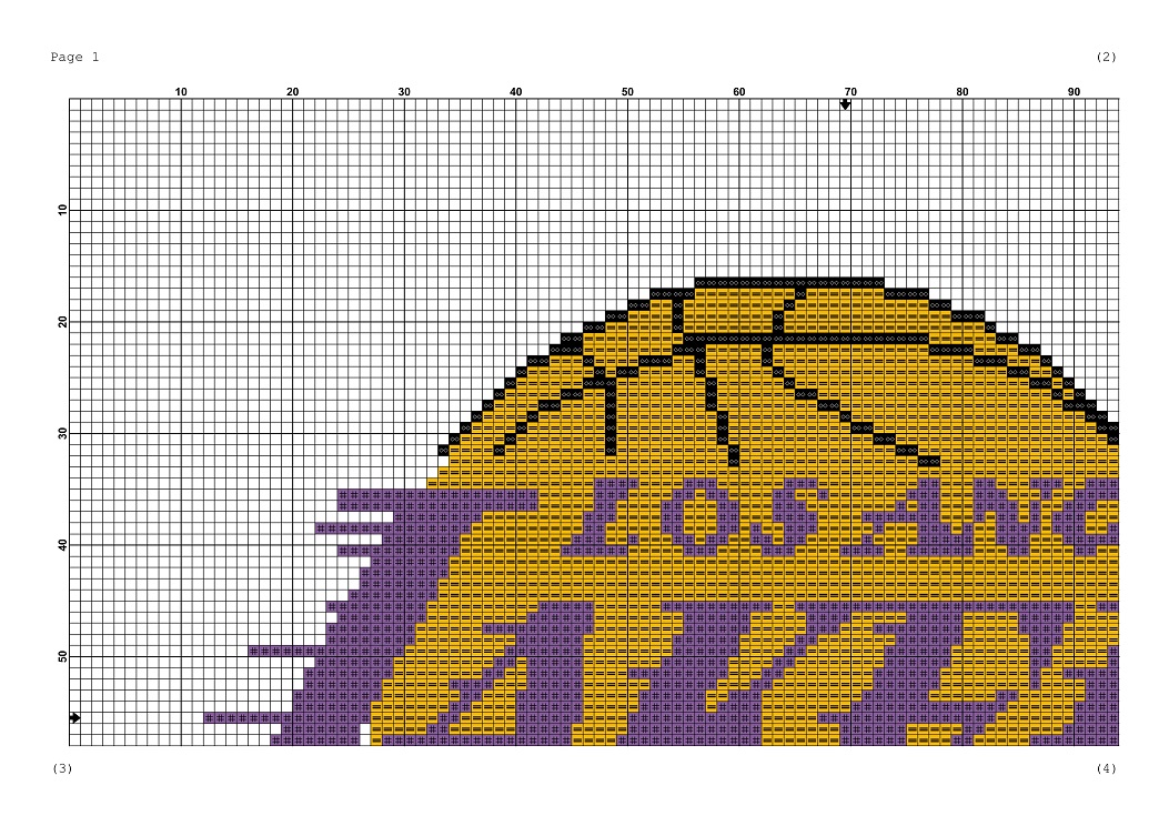 Tango Stitch easy cross stitch designs: Los Angeles Lakers cross stitch ...