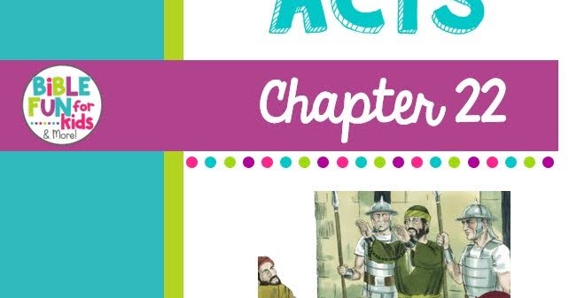 Acts Chapter 22 | Bible Fun For Kids
