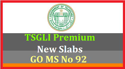 GO MS No 92 TSGLI Premium New Slab Rates as per RPS 2020 - TS Teachers ...