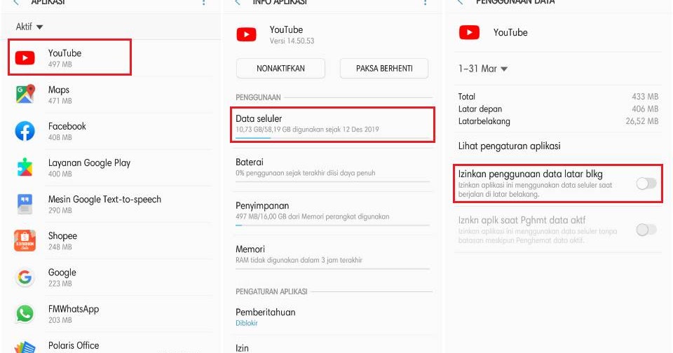 2 Cara Menonaktifkan Koneksi Internet Aplikasi Tertentu dengan Mudah - Klik Refresh