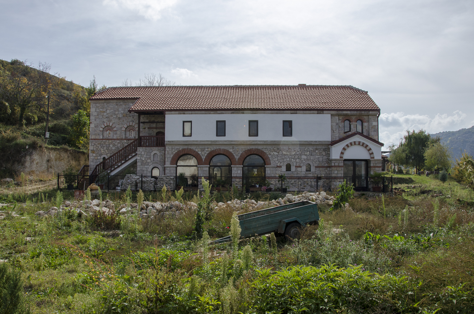 St. Nicholas Monastery, village Manastir, Mariovo - Macedonia Postcards