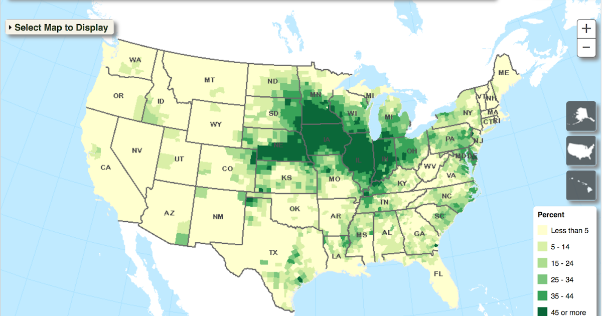 Ag Census Mapping Tool Makes Data Visual