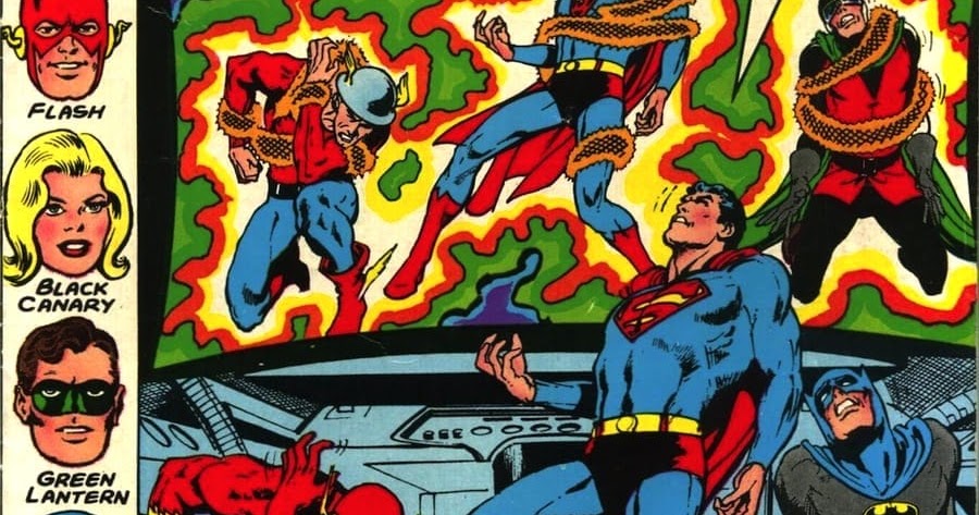 Justice League of America #82 - Neal Adams cover - Pencil Ink