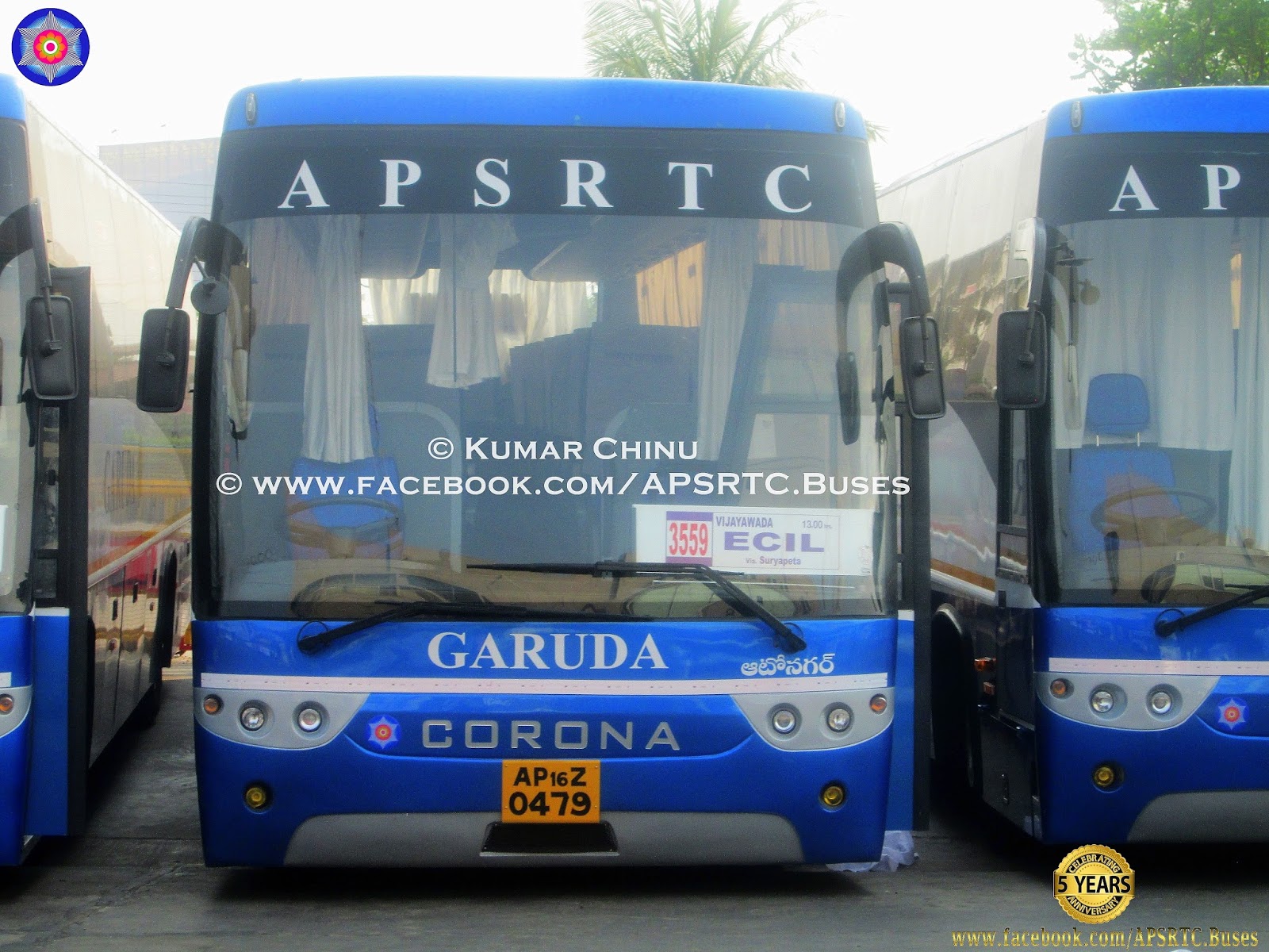 APSRTC CORONA GARUDA A/C Buses