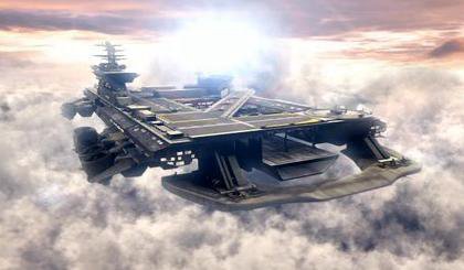 Flying Aircraft Carrier Dr Who
