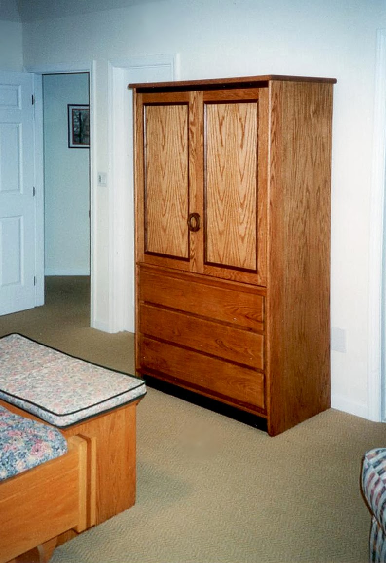 Black Sheep Woodworking: Oak Multi-Storage Cabinet