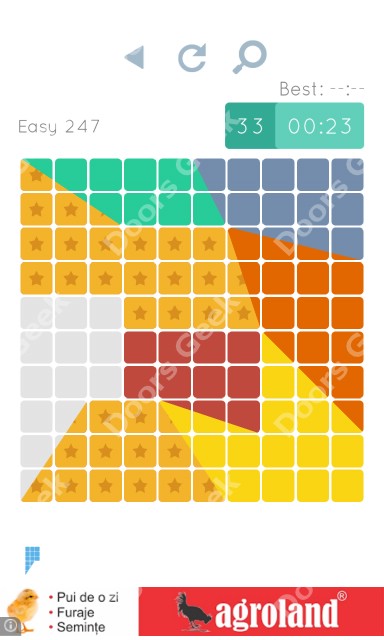 Blocks & Shapes [Easy] Level 247 Solution ~ Doors Geek