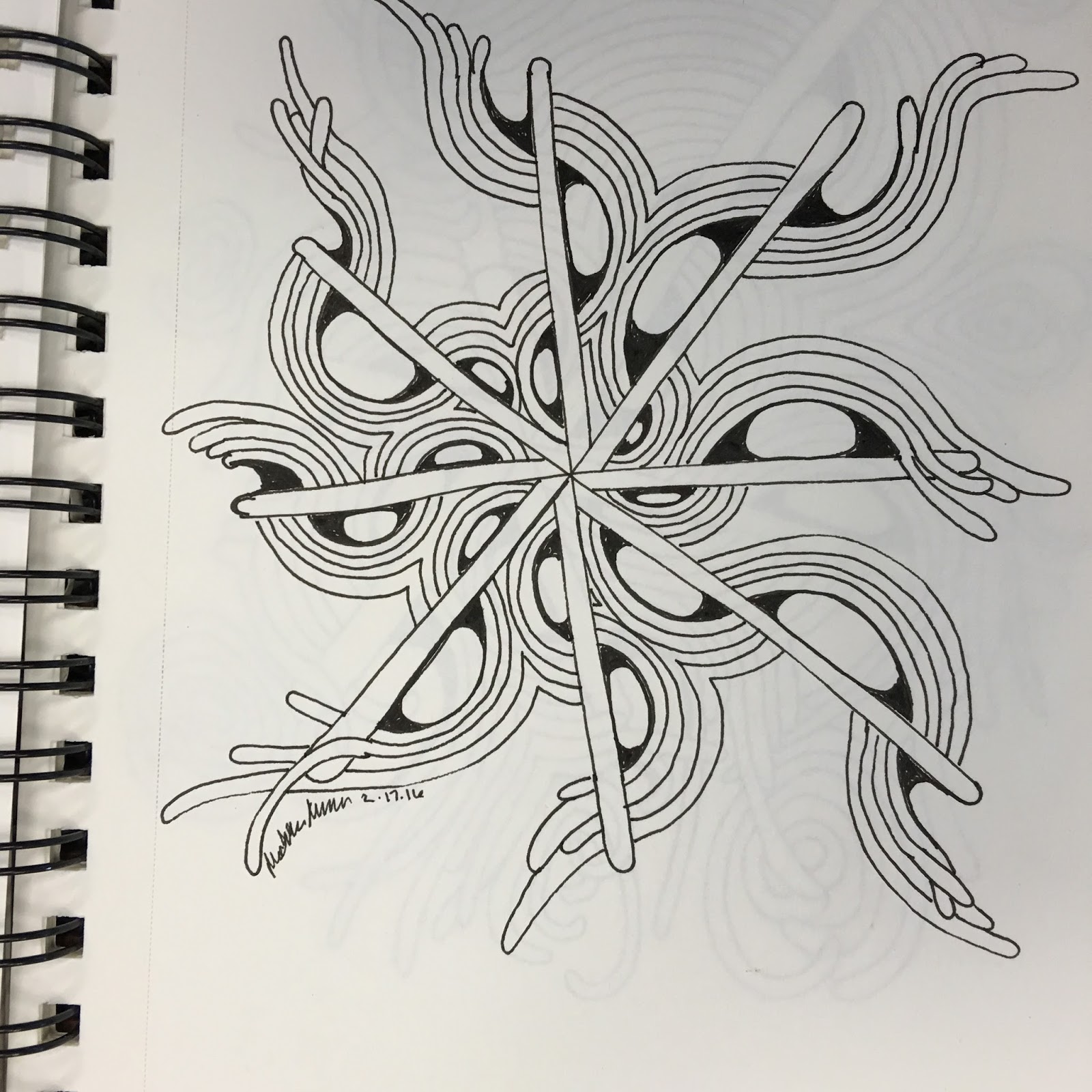 Art Room Blog: New Advanced Zentangle Class...