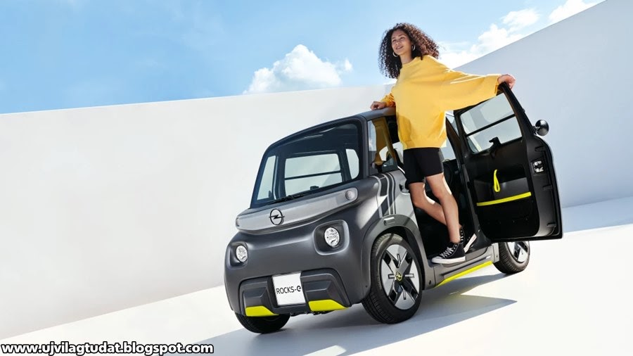 Az Opel ezzel a mini autóval akarja elcsábítani a városi elektromos ...