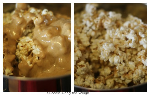 Success Along the Weigh: Brown Butter Speculoos Mini Popcorn Balls